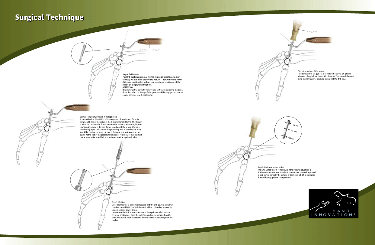 Headless Bone Screw Mini (Prod 4980) - orthopaediclist.com