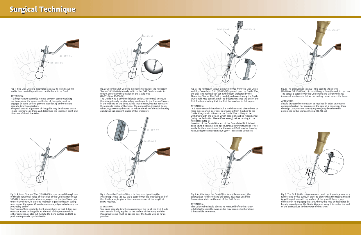 Headless Bone Screw Standard (Prod 4979) - orthopaediclist.com