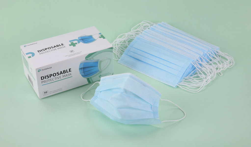 3-Ply Ear Loop Disposable Face Masks (Prod 2005262) - orthopaediclist.com
